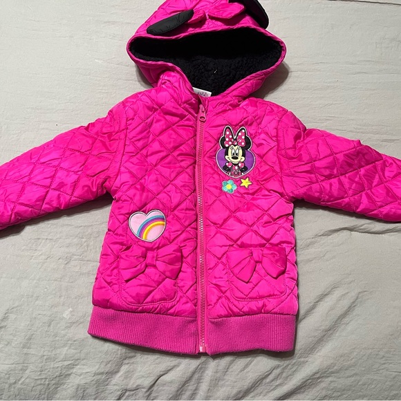 Disney | Jackets & Coats | Disney Minnie Mouse Puffer Jacket | Poshmark